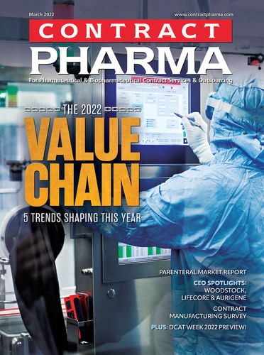 Contract Pharma - March 2022 Cover